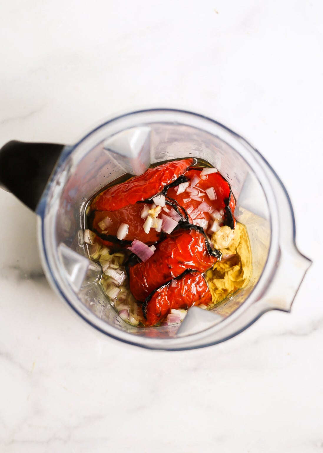 Roasted Red Pepper Vinaigrette - Wholesomelicious