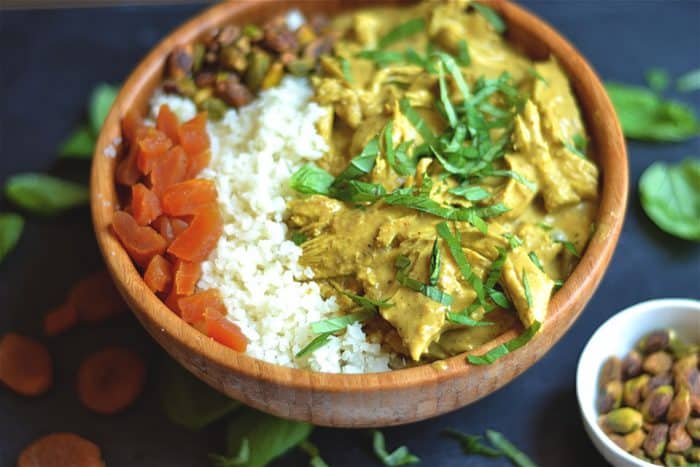 Slow Cooker or Instant Pot Apricot Curry Chicken - Wholesomelicious