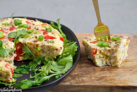 Instant Pot Egg and Hash Brown Breakfast Casserole - Wholesomelicious