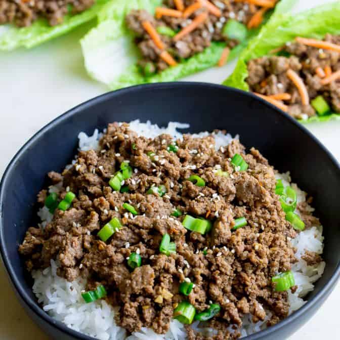 Beef Banh Mi Bowls - Wholesomelicious