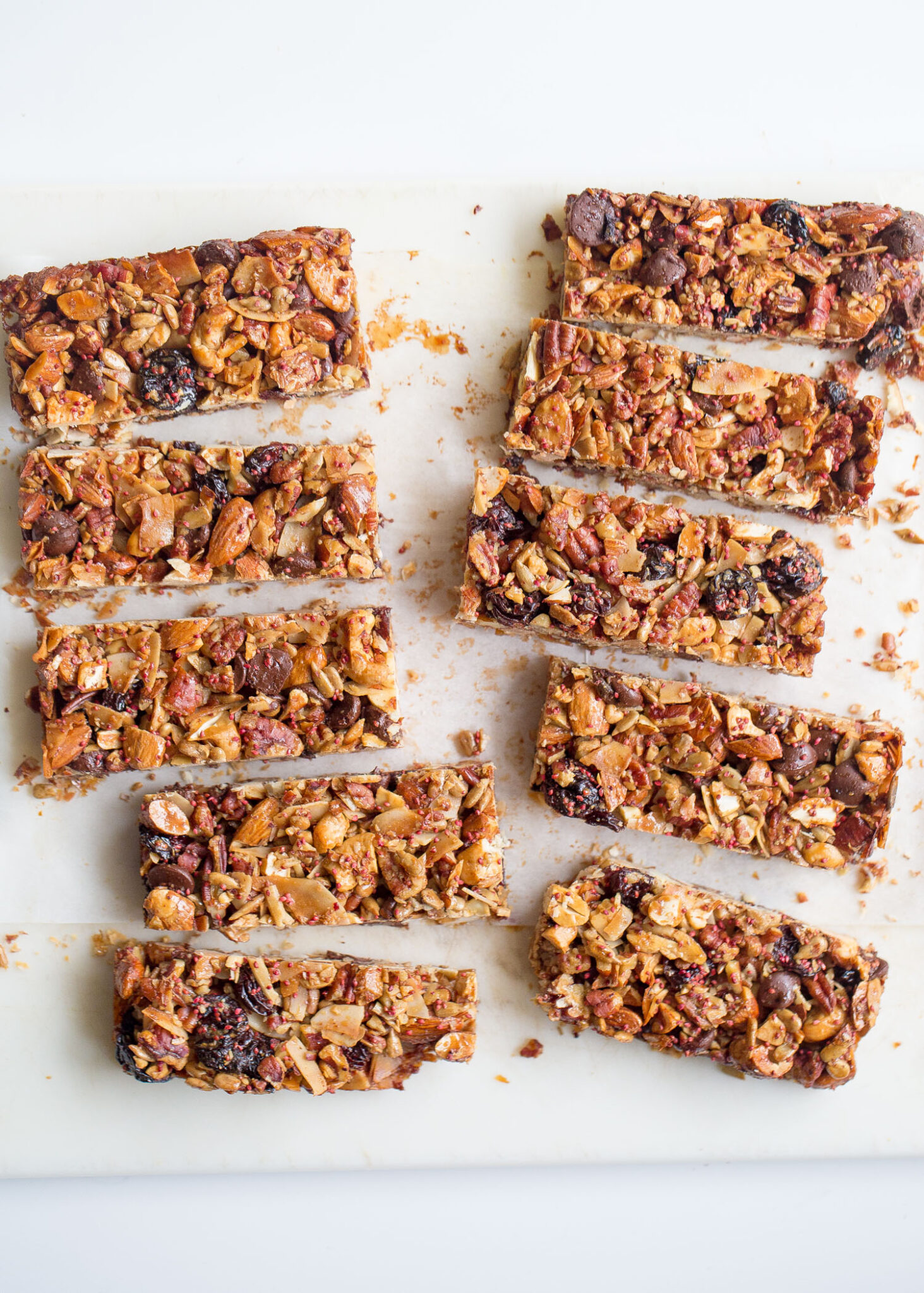 Trail Mix Bars - Wholesomelicious