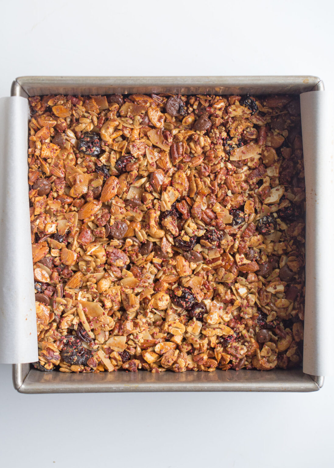 Trail Mix Bars - Wholesomelicious