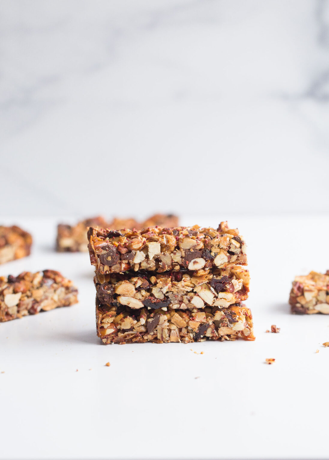Trail Mix Bars - Wholesomelicious