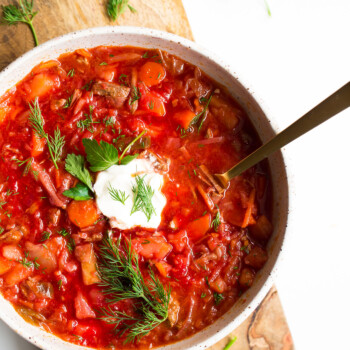 Instant Pot Borscht Soup - Wholesomelicious