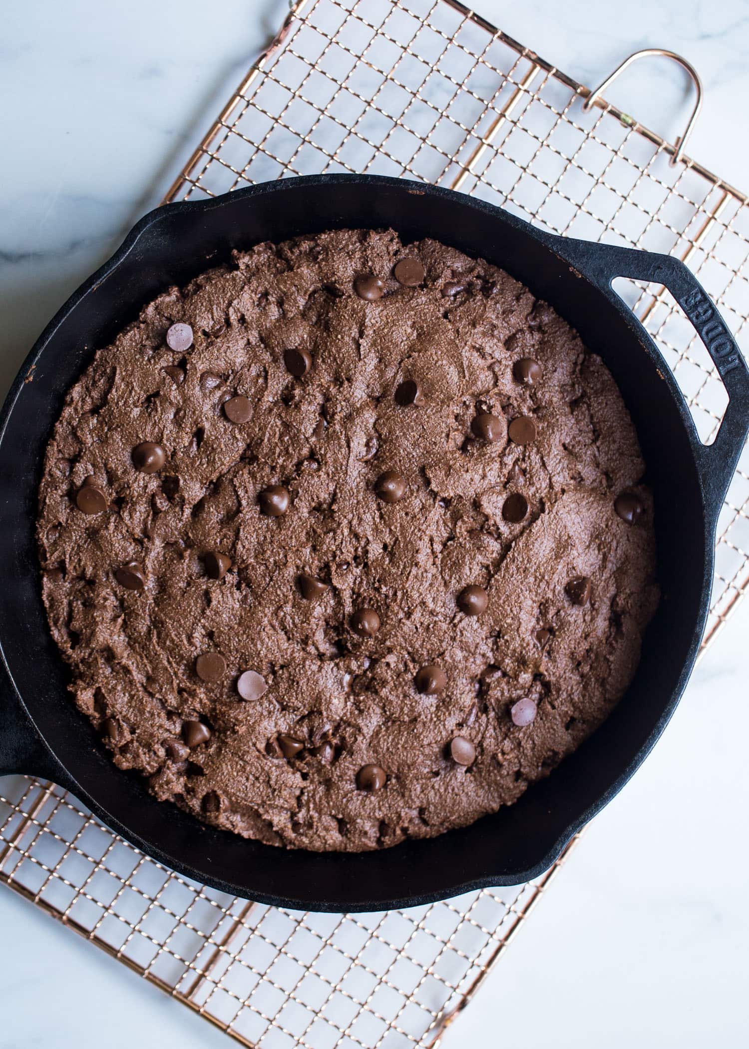 Brownie Skillet (Paleo, GF) - Wholesomelicious