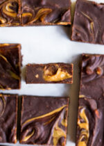 Easy Almond Chocolate Fudge - Wholesomelicious