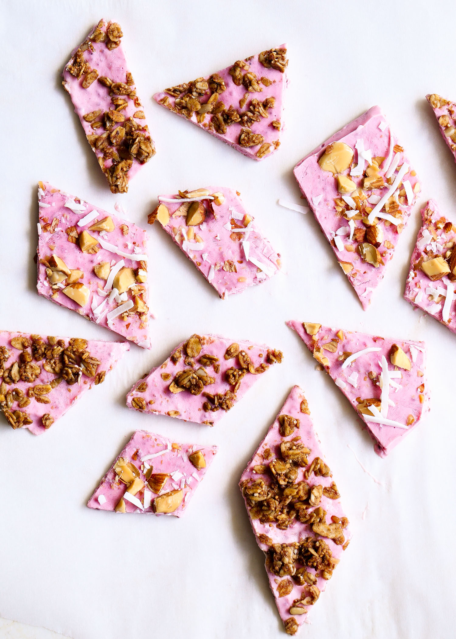 Frozen Yogurt Bark - Wholesomelicious