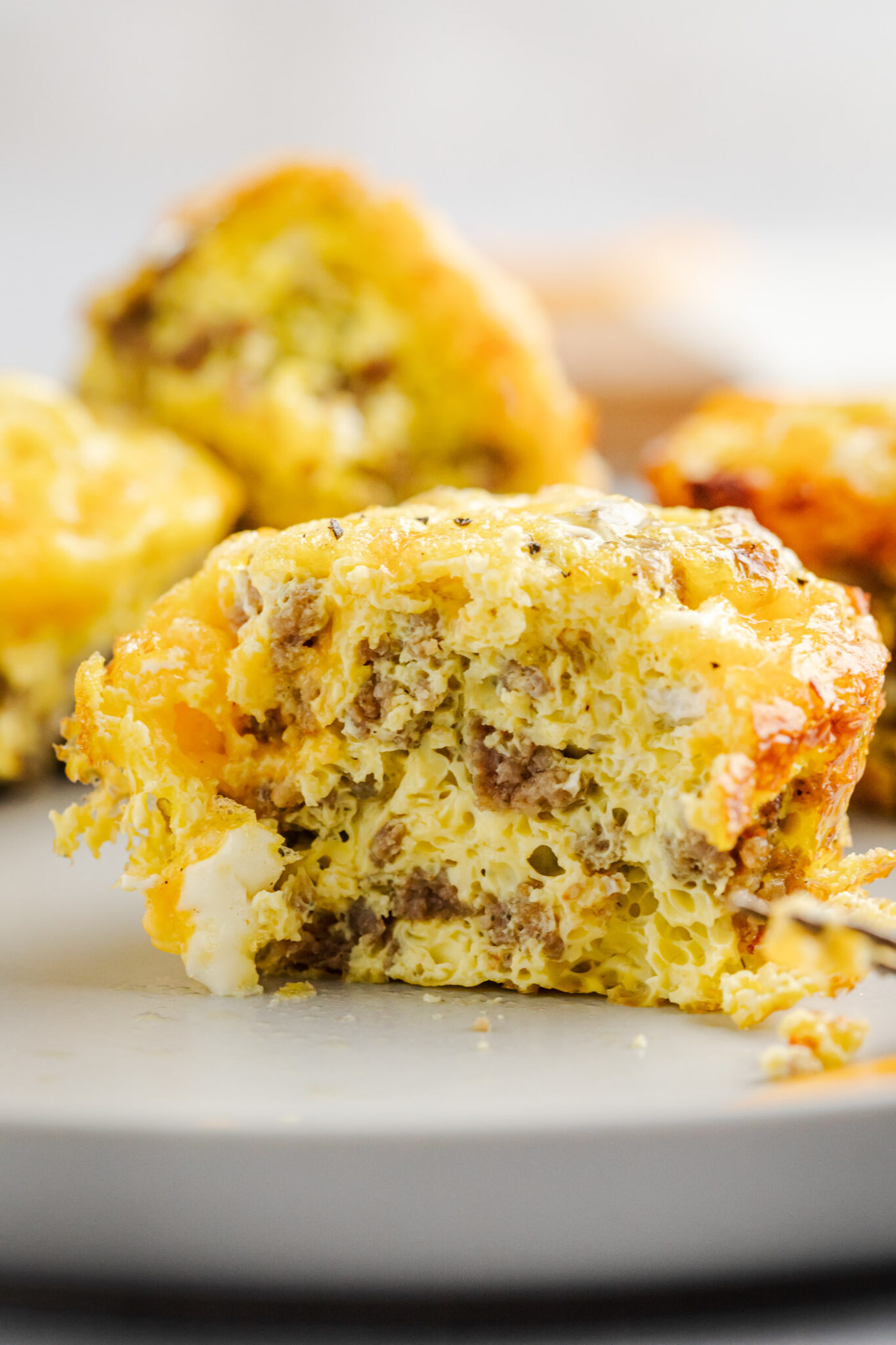 Easy 4-Ingredient Egg Muffins - Wholesomelicious