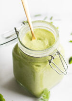 Creamy Homemade Dill Pickle Salad Dressing - Wholesomelicious