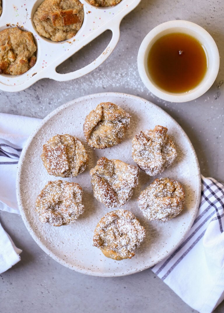High-Protein French Toast Muffins - Wholesomelicious