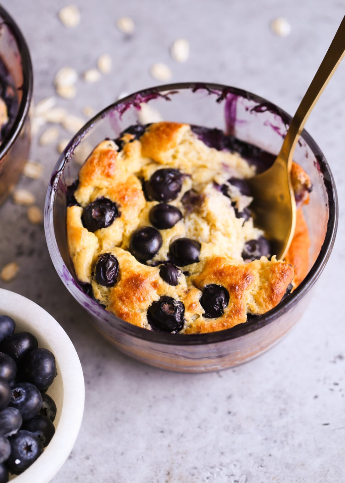 Baked Blueberry Cottage Cheese Breakfast Bowls - Wholesomelicious